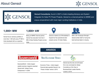 Gensol Rooftop EPC - Steps & Quality Management | PDF | Civil ...