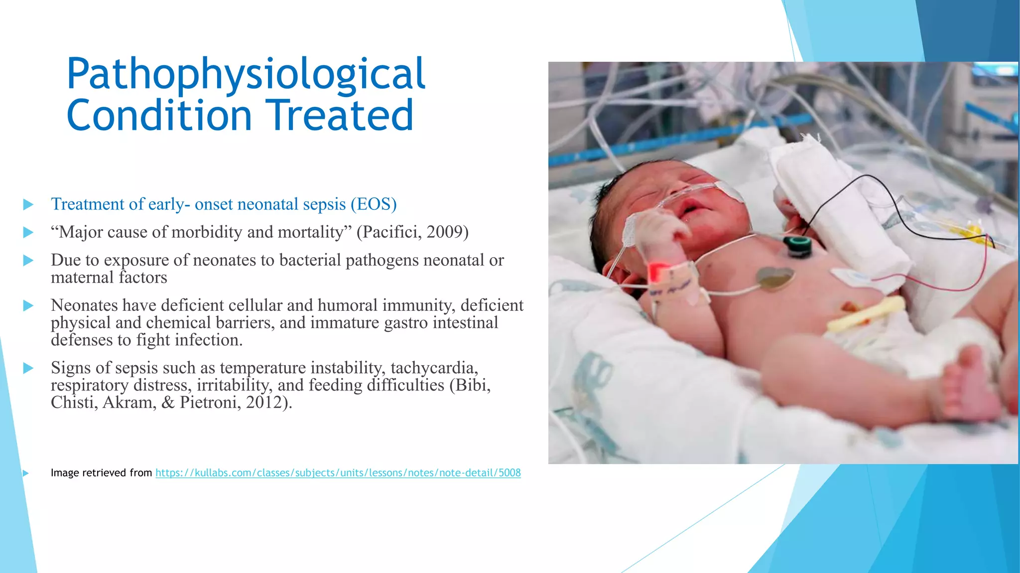 Gentamicin, drug for treatment of early on set sepsis | PPTX