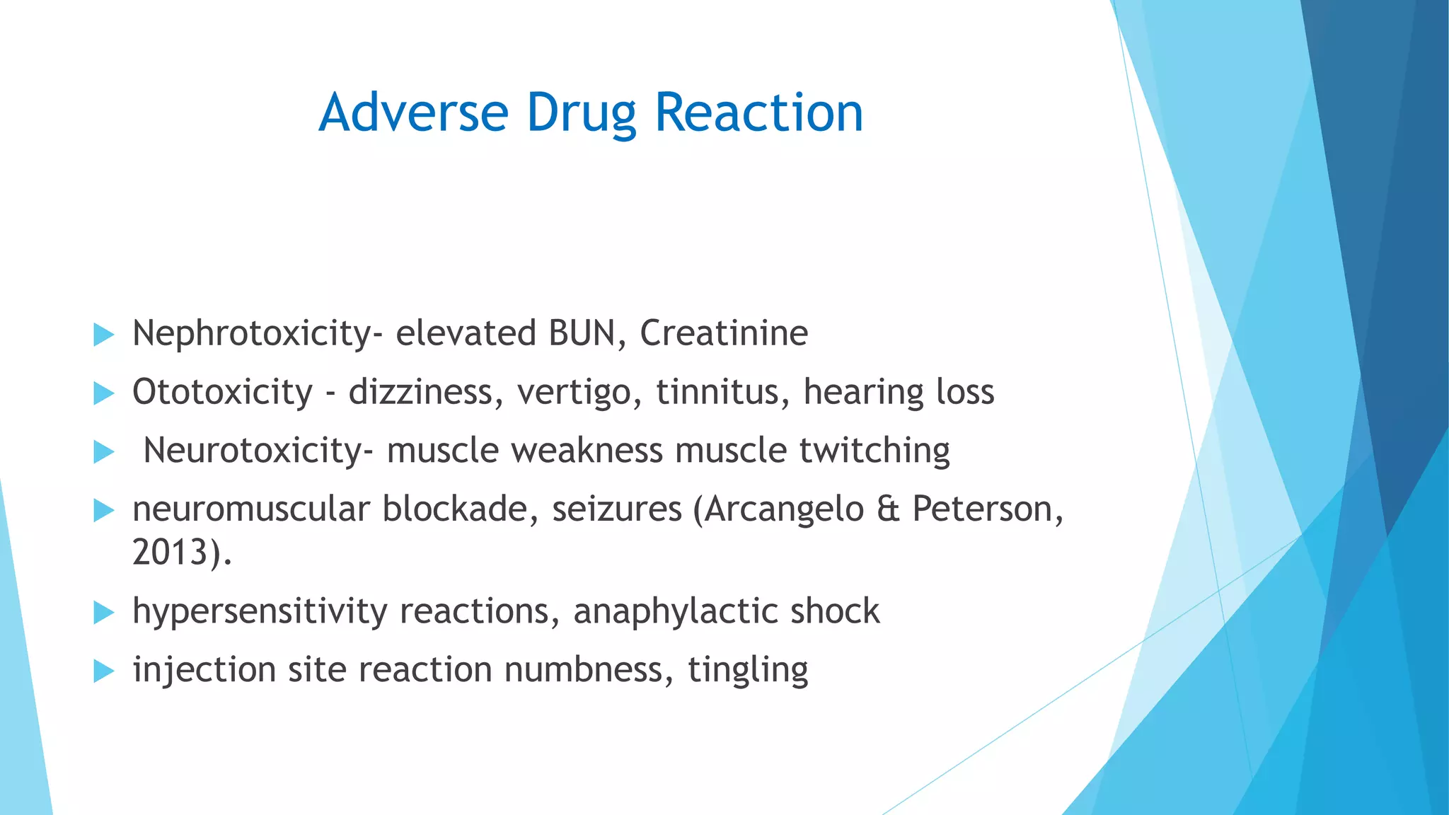 Gentamicin, drug for treatment of early on set sepsis | PPTX