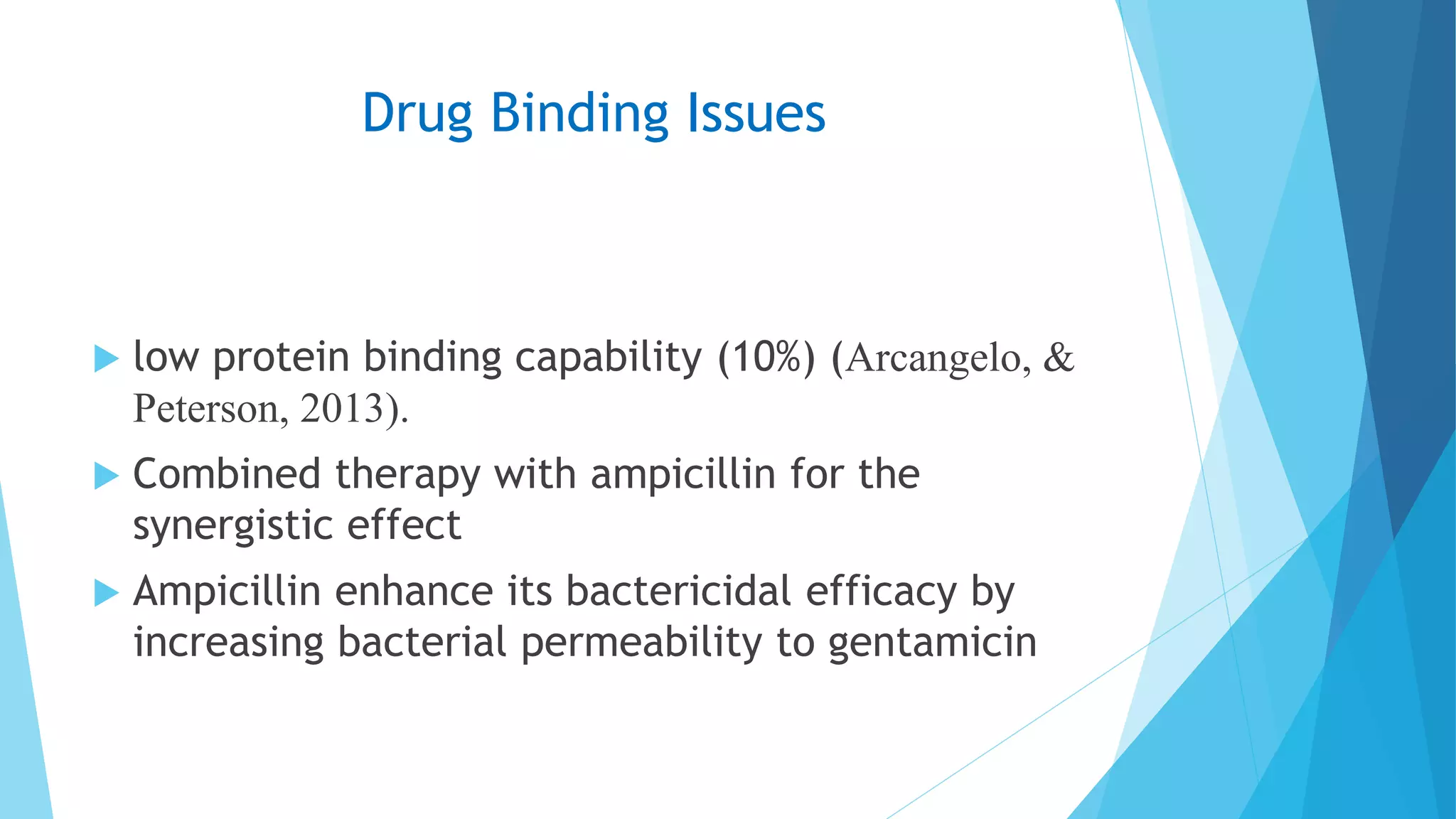 Gentamicin, drug for treatment of early on set sepsis | PPTX