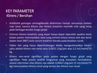 Farmakokinetika Aminoglikosida | PPTX