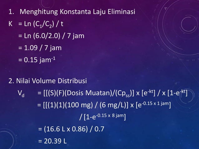 Farmakokinetika Aminoglikosida | PPTX