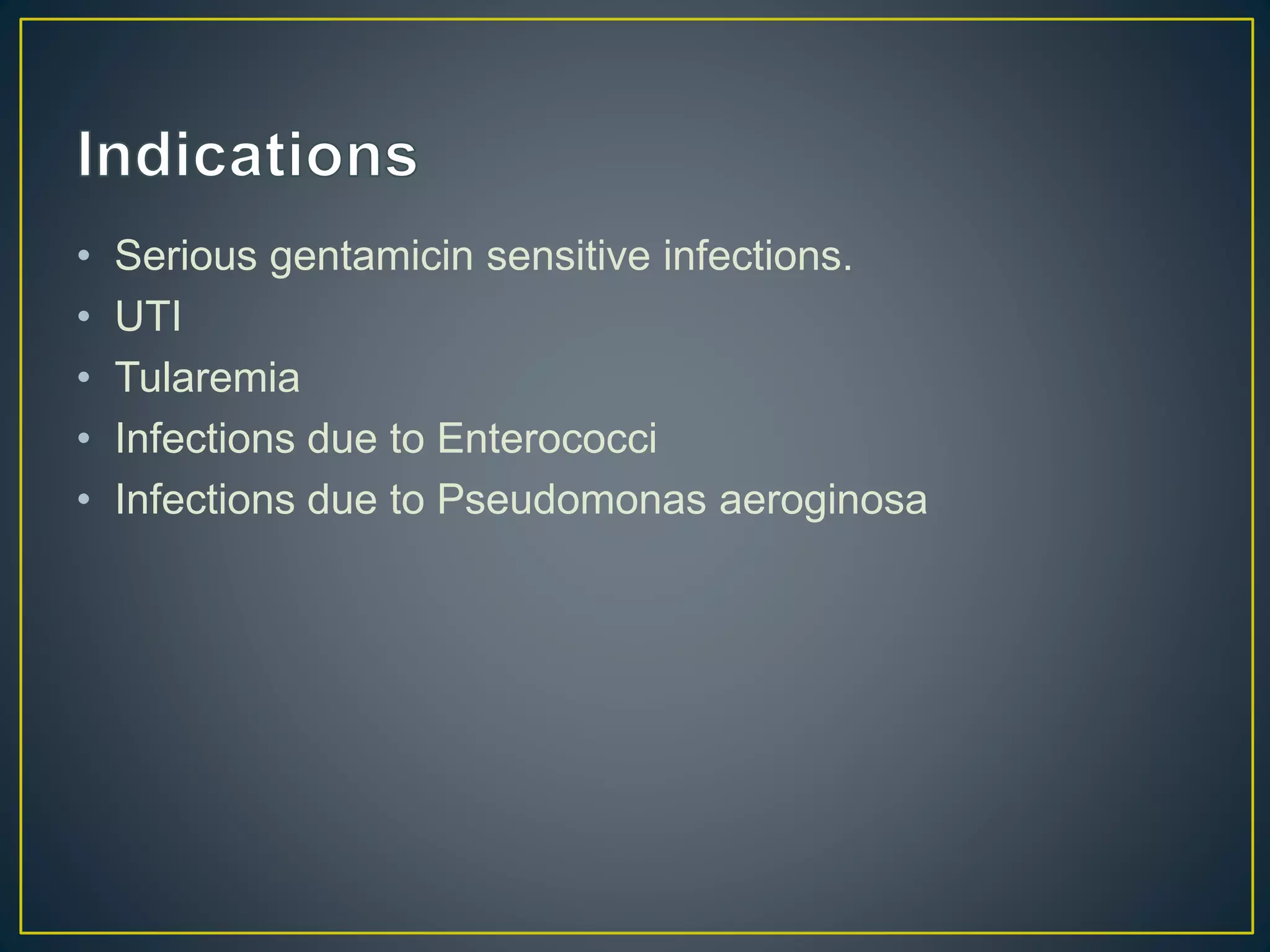 Gentamicin | PPTX