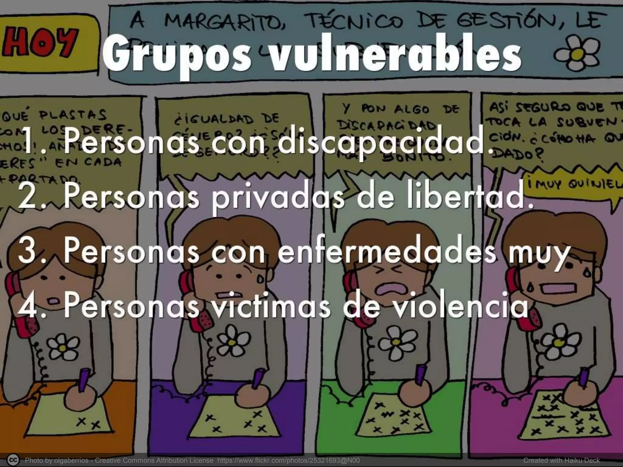 Gente vulnerable del Ecuador | PPTX
