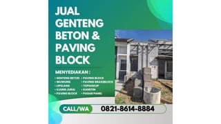 Genteng Beton Flat Cor: Perlindungan Maksimal untuk Atap Rumah Anda | PDF