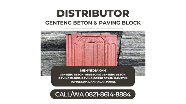 Genteng Beton: Solusi Tepat untuk Atap yang Kuat dan Elegan, Supplier ...