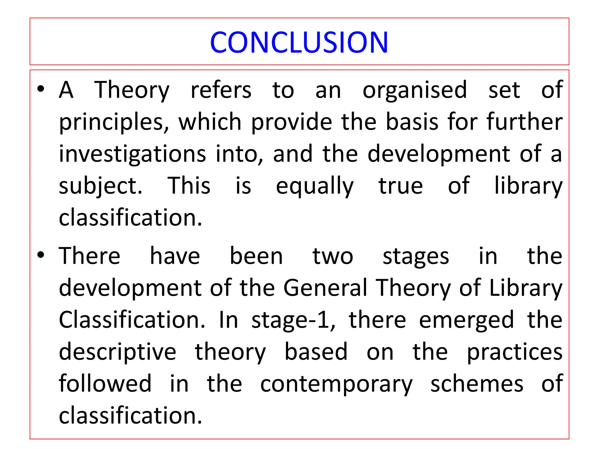 GENARAL THEORY OF LIB CLASSIFICATION.ppt