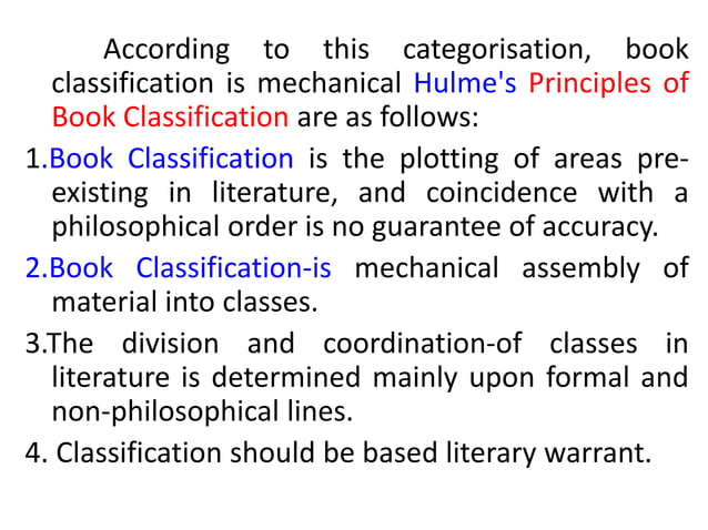 GENARAL THEORY OF LIB CLASSIFICATION.ppt | Physics | Science