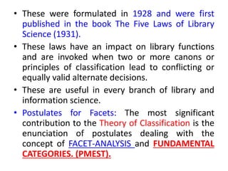 GENARAL THEORY OF LIB CLASSIFICATION.ppt
