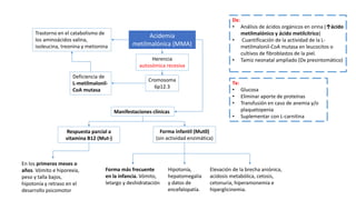 Errores innatos del metabolismo | PPTX