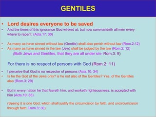 Gentiles | PPT