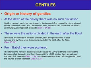 Gentiles | PPT