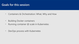 Gentle introduction to containers and kubernetes | PPT