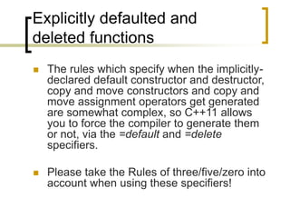 Gentle introduction to modern C++ | PPT