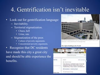 Gentrification in DC | PPTX