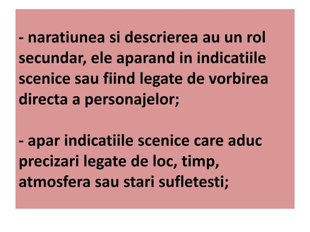 Genul dramatic prezentare | PPSX