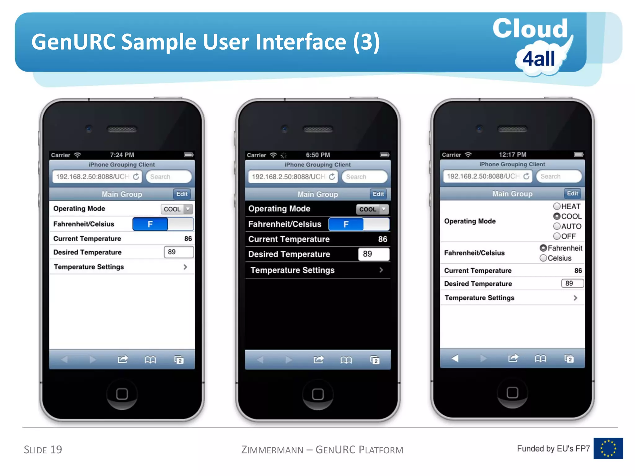 GenURC: Generation Platform for Personal and Context-Driven User Interfaces | PPT