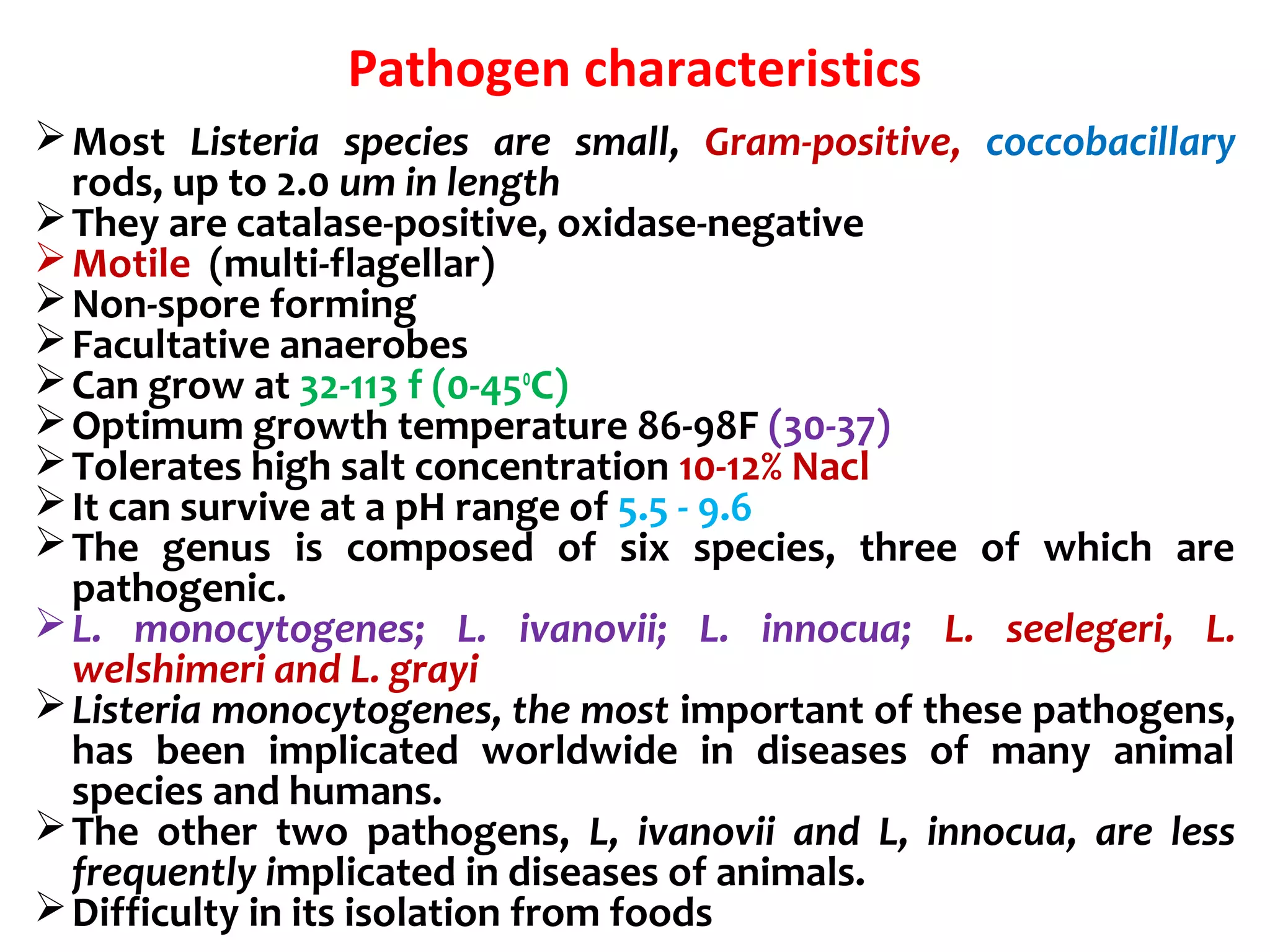 Genus listeria | PPT