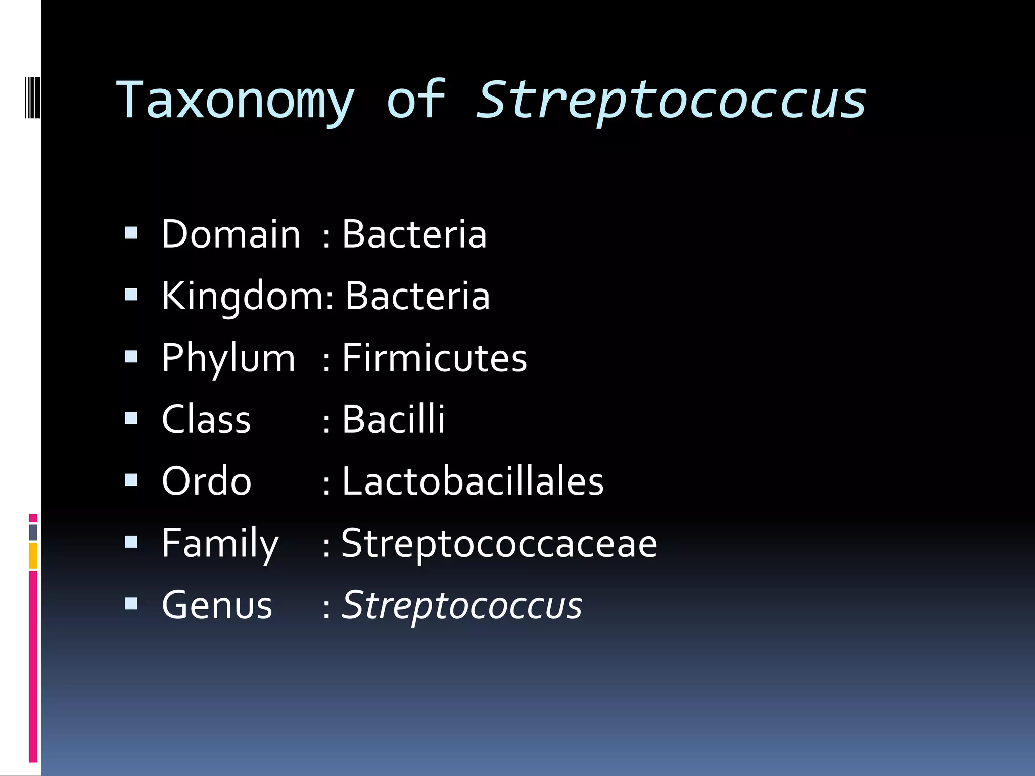 Genus streptococcus | PPTX
