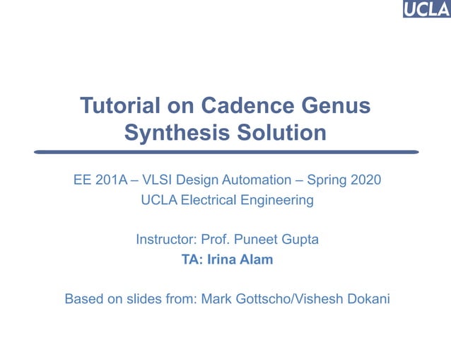 Cadence GenusTutorial------------ .pdf.pdf