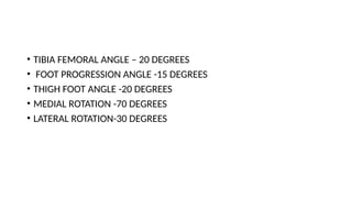 GENU VALGUM knee deformity clinical case | PPTX