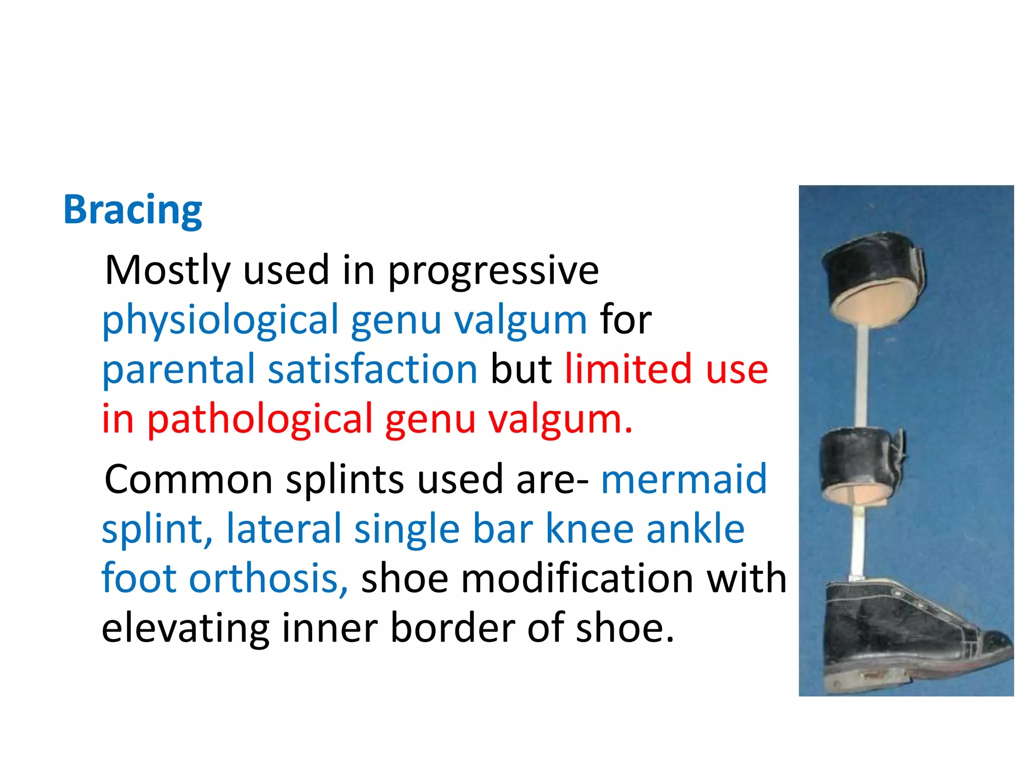 Genu varum, Genu valgum, Genu recurvatum | PPTX