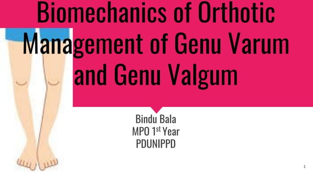 Genu varum orthotic management | PDF
