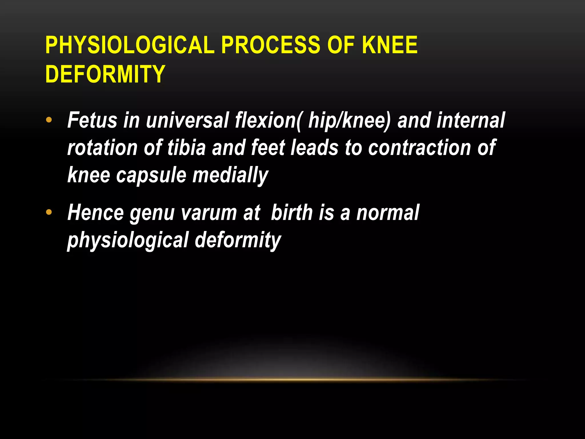 Genu varum valgus ,coxa varum | PPTX