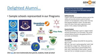 Genwise Summer Program- March 2020 slideshare | PPT