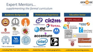 Genwise Summer Program- March 2020 slideshare | PPT