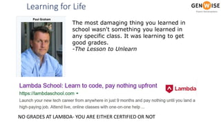 Genwise Summer Program- March 2020 slideshare | PPT