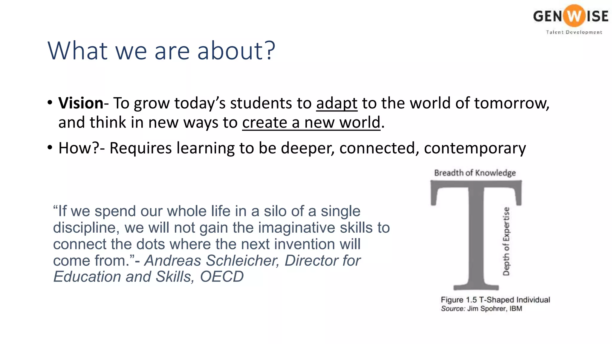 GenWise Presentation June 2021 | PPT