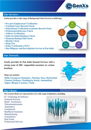 Background Verification Company, Background Check Services In India | PDF