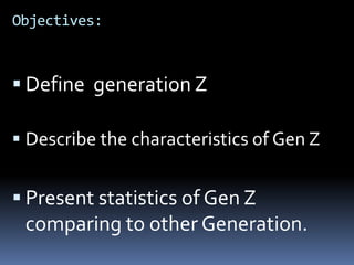 Gen z | PPTX