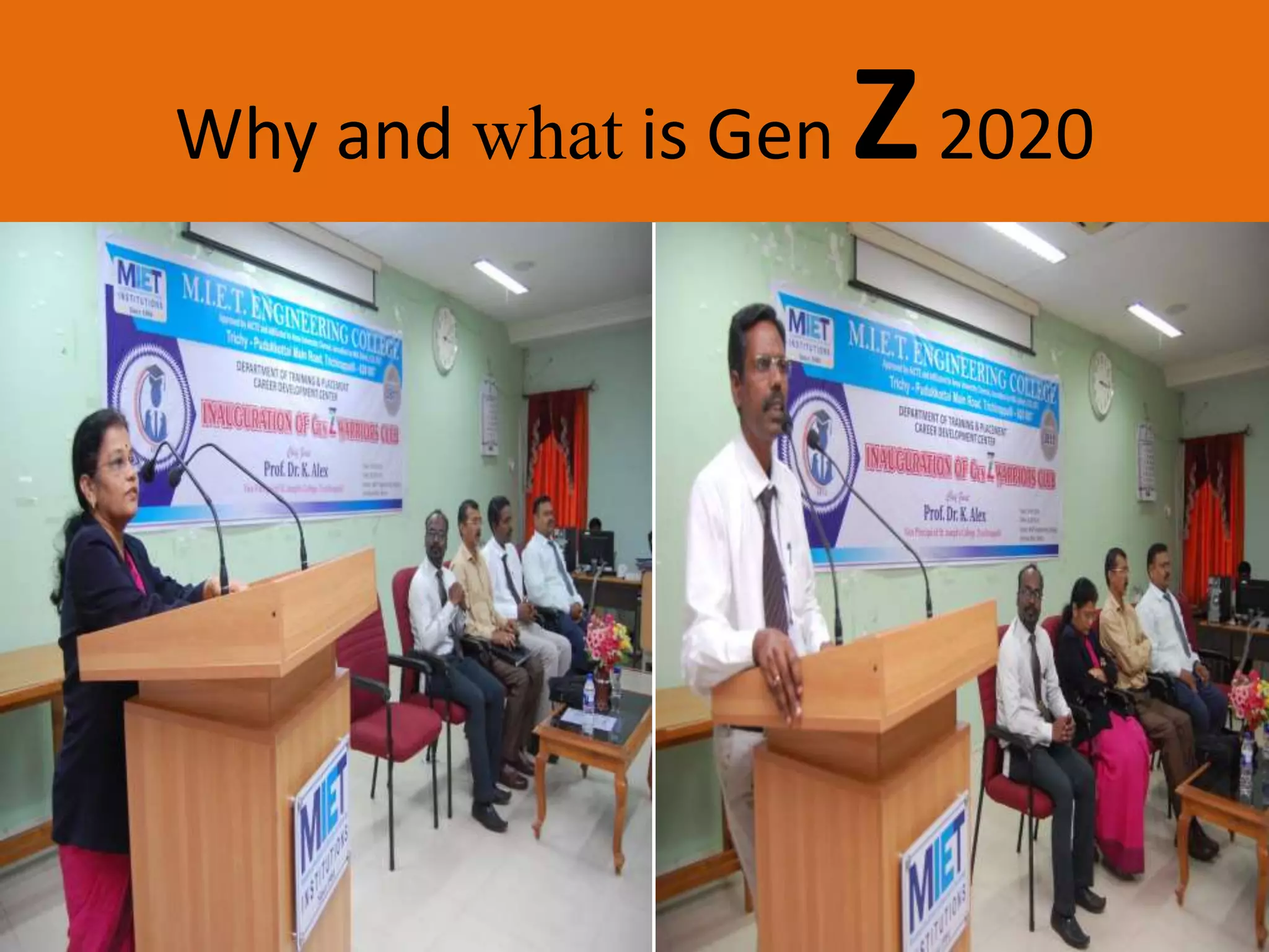 Gen z club 2020 arise roby - M.I.E.T. Training & Placement robert maria # Placement# | PPSX