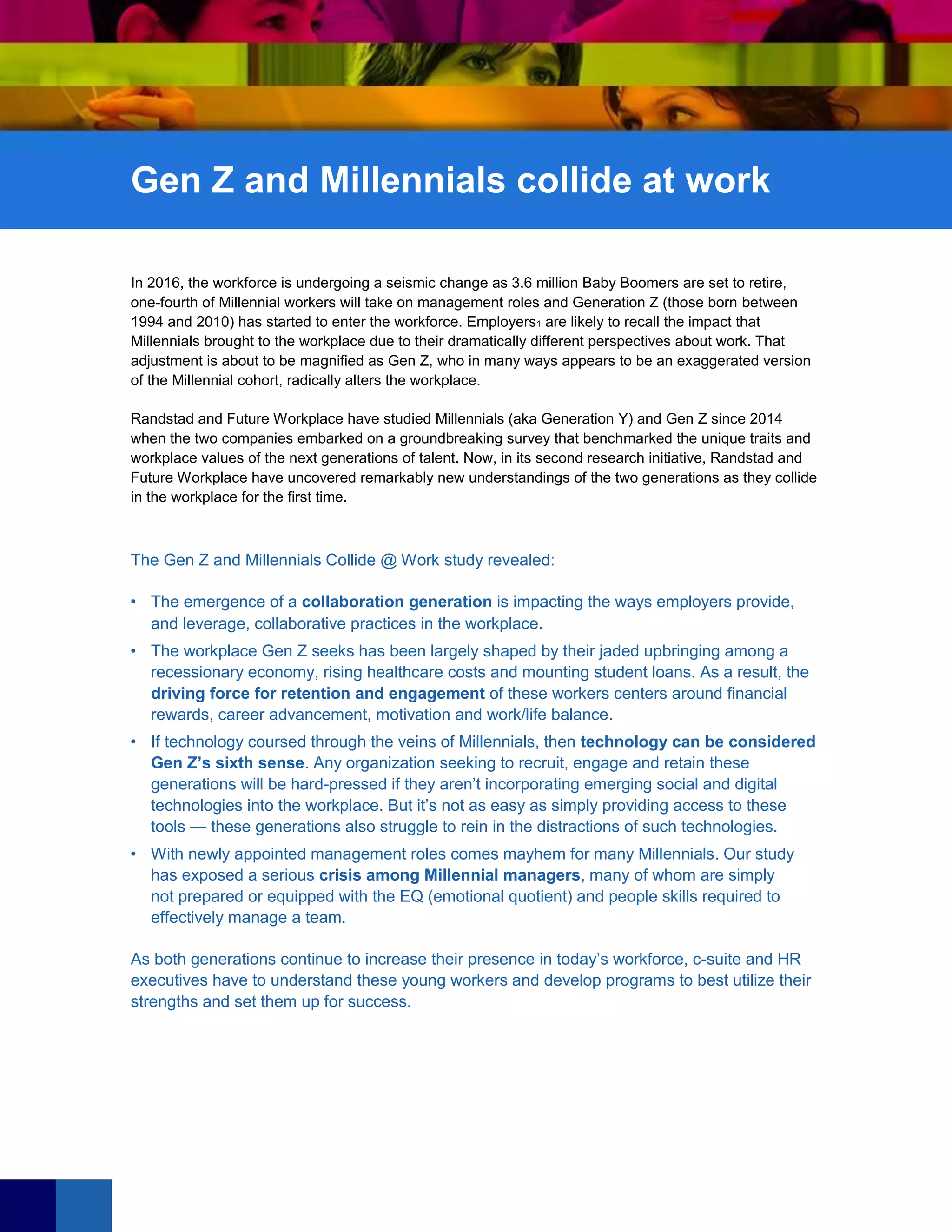 Gen z generation versus millennials | PDF