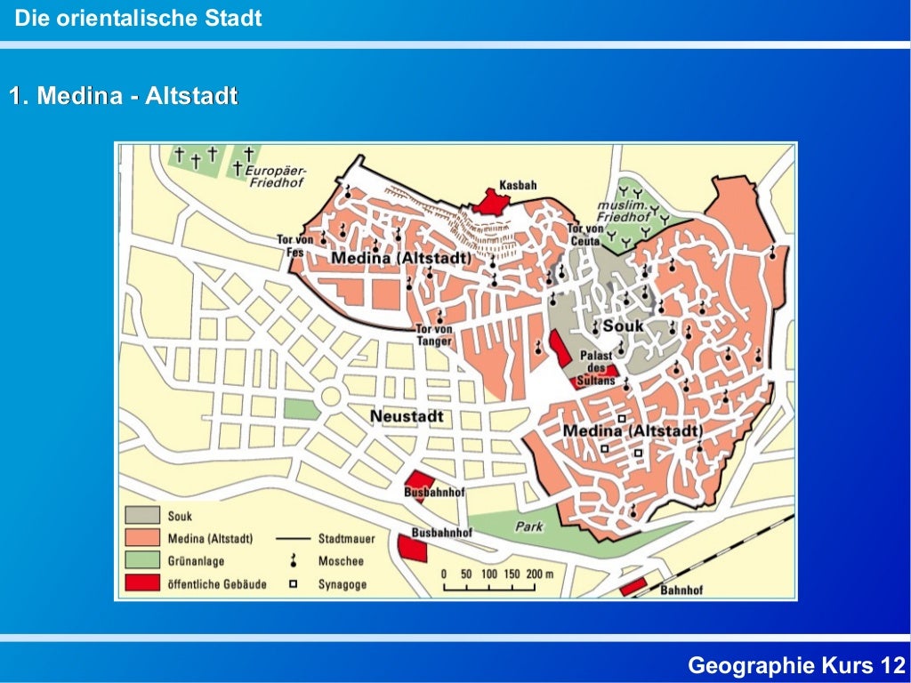 Geographie - orientalische Stadt