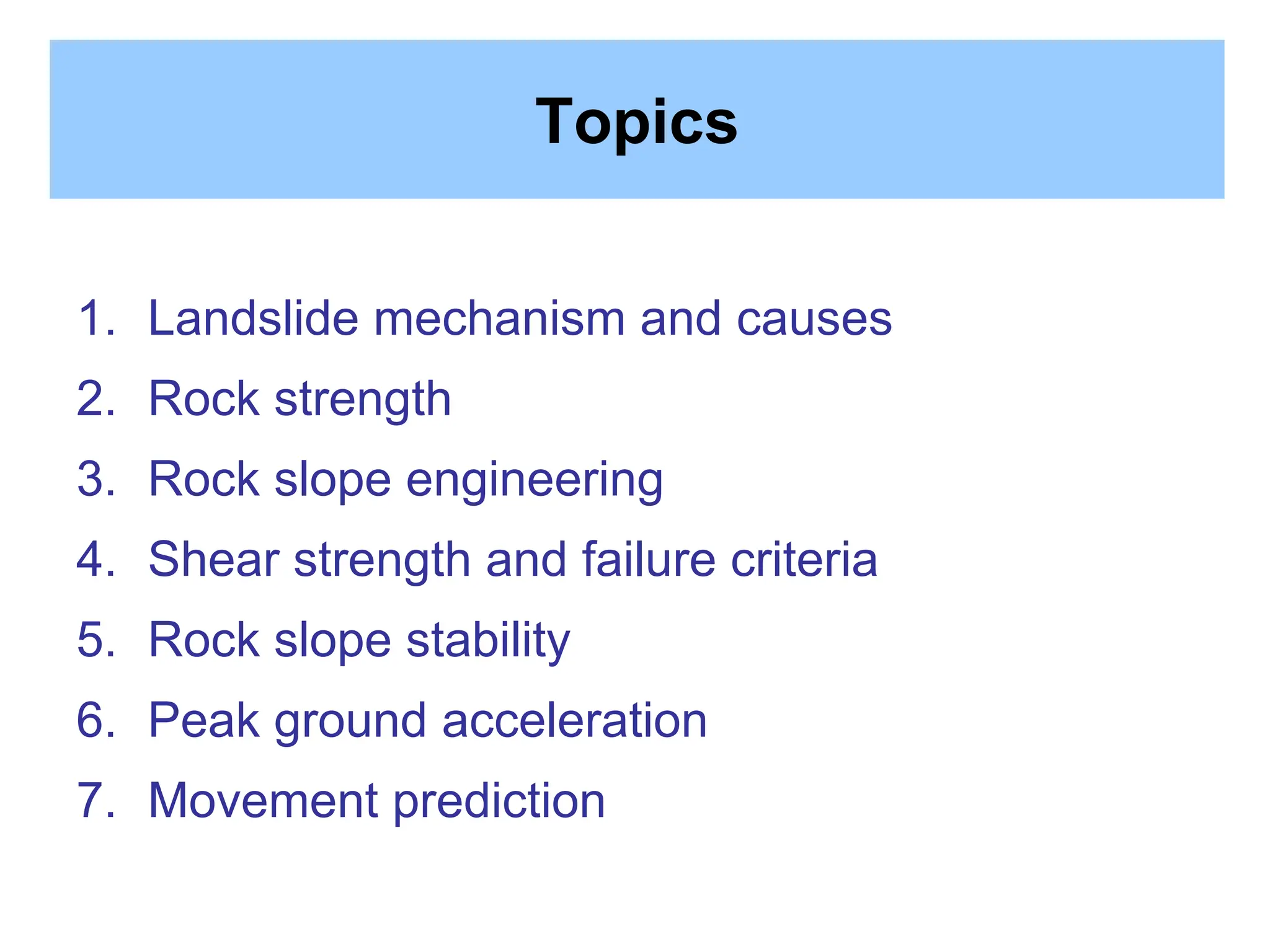 Landslide Mechanisms and Processes: Understanding Slope Failures | PDF