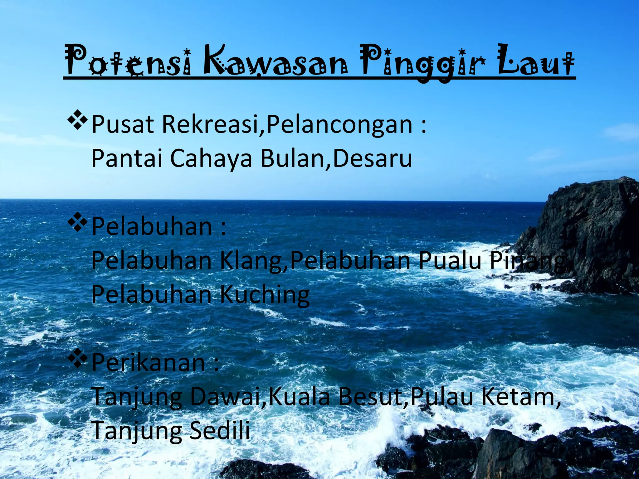 Bab 7-Potensi dan Halangan Bentuk Muka Bumi Terhadap Kegiatan Manusia | PPT