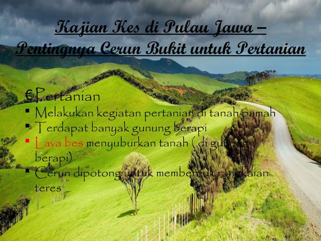 Bab 7-Potensi dan Halangan Bentuk Muka Bumi Terhadap Kegiatan Manusia | PPT