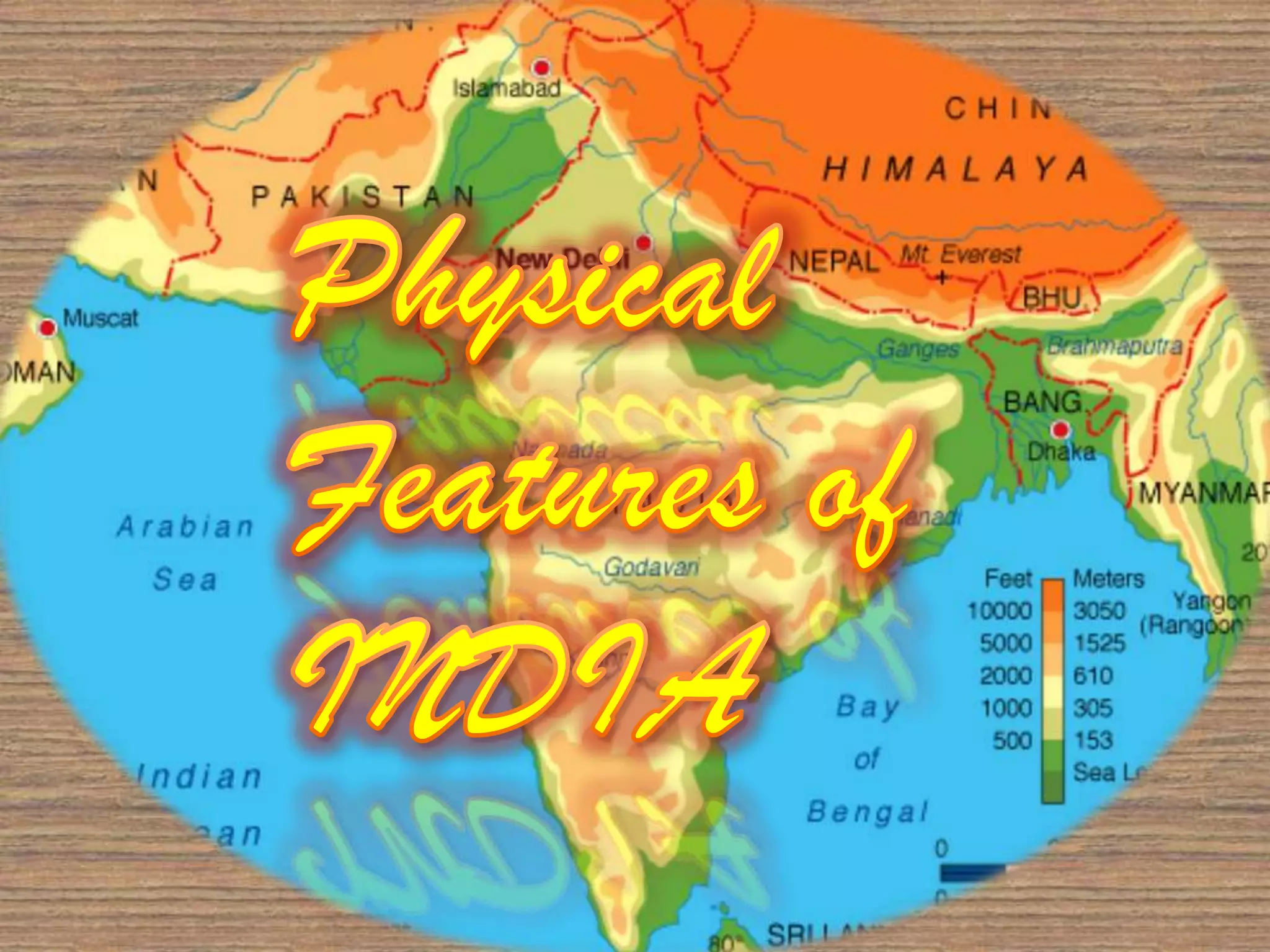 PHYSICAL FEATURE"S OF INDIA | PPTX