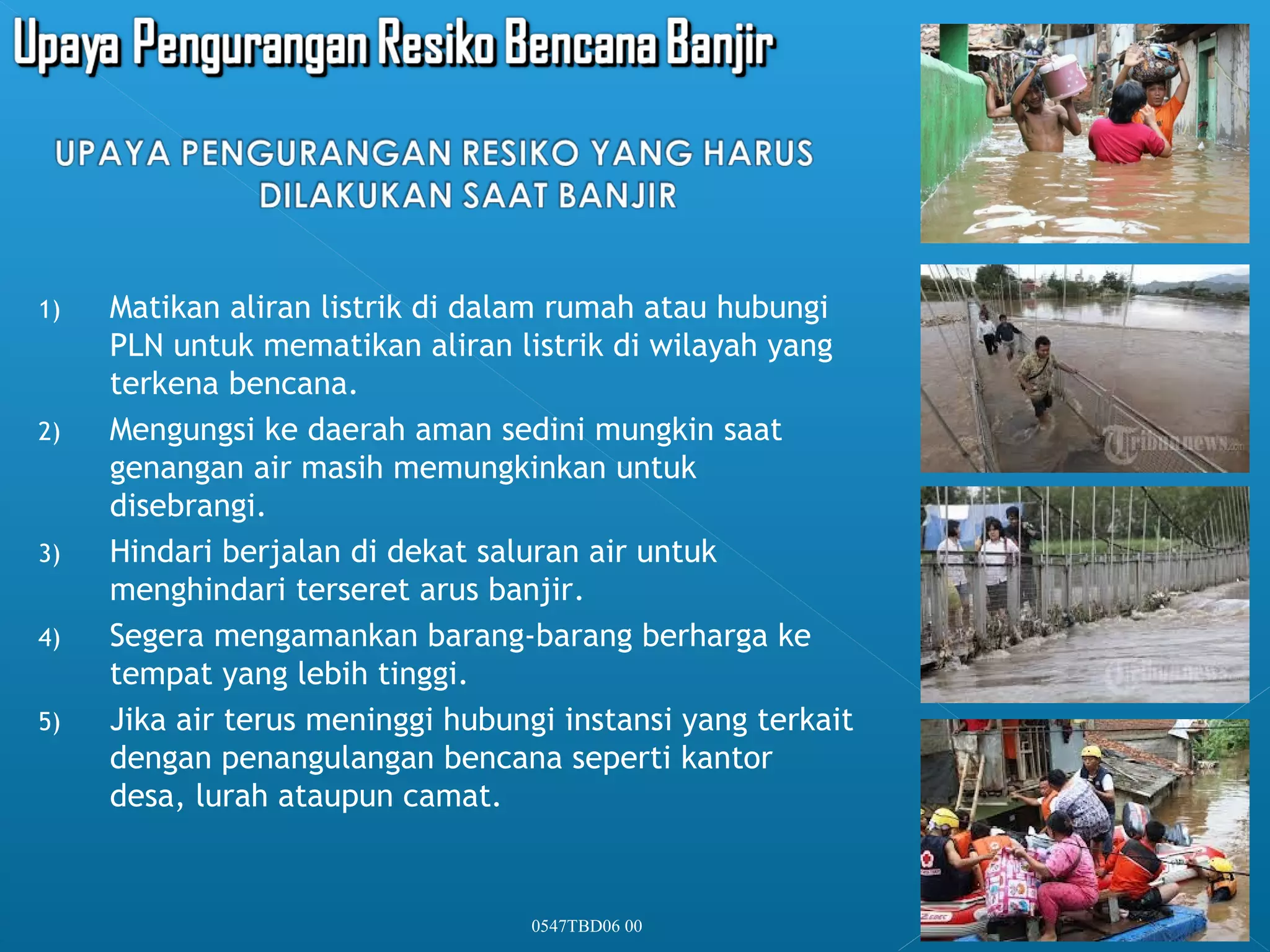 Usaha Pengurangan Resiko Bencana Alam | PPT