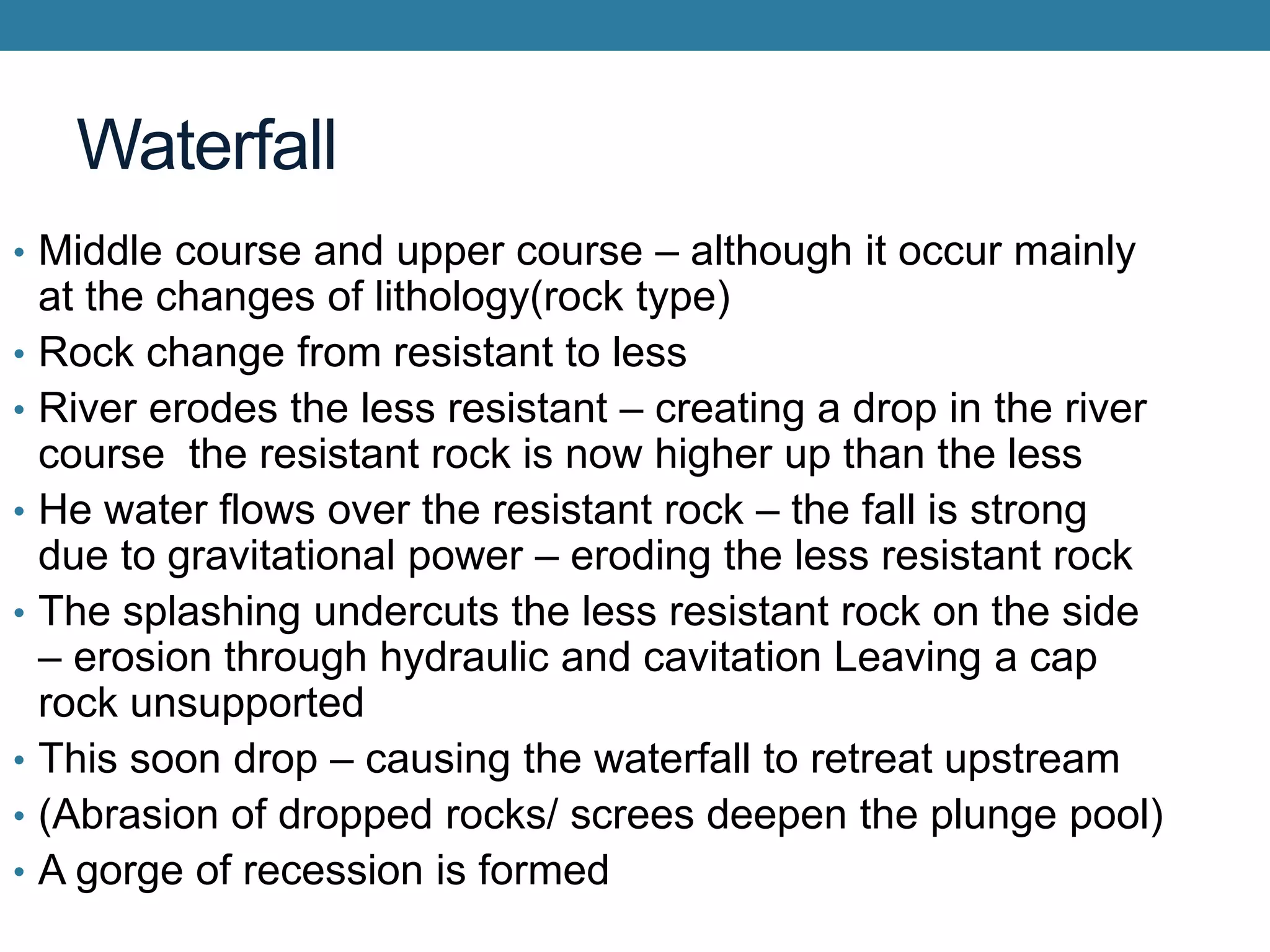 AS Level Physical Geography - Hydrology and Fluvial Geomorphology | PPTX