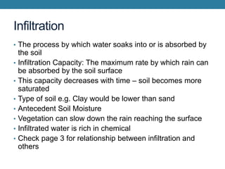 AS Level Physical Geography - Hydrology and Fluvial Geomorphology | PPTX