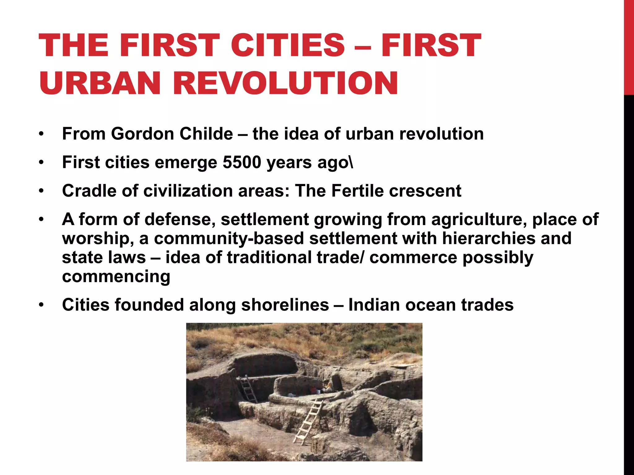AS Level Human Geography - Urbanization and Settlement | PPTX