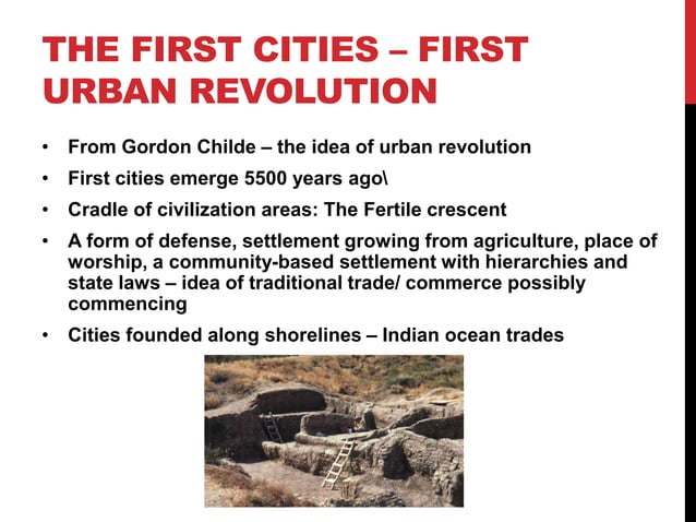AS Level Human Geography - Urbanization and Settlement | PPTX