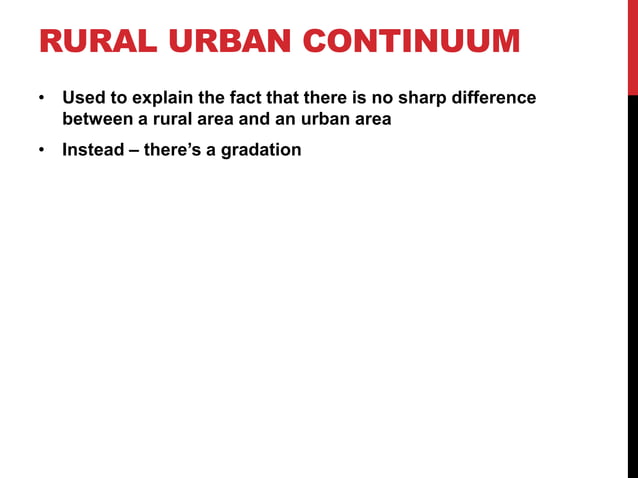 AS Level Human Geography - Urbanization and Settlement | PPTX