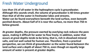 Groundwater | PPTX