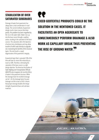 Exeed Geotextile Brochure | PDF