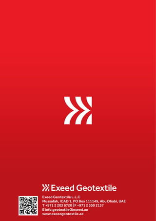 Exeed Geotextile Brochure | PDF
